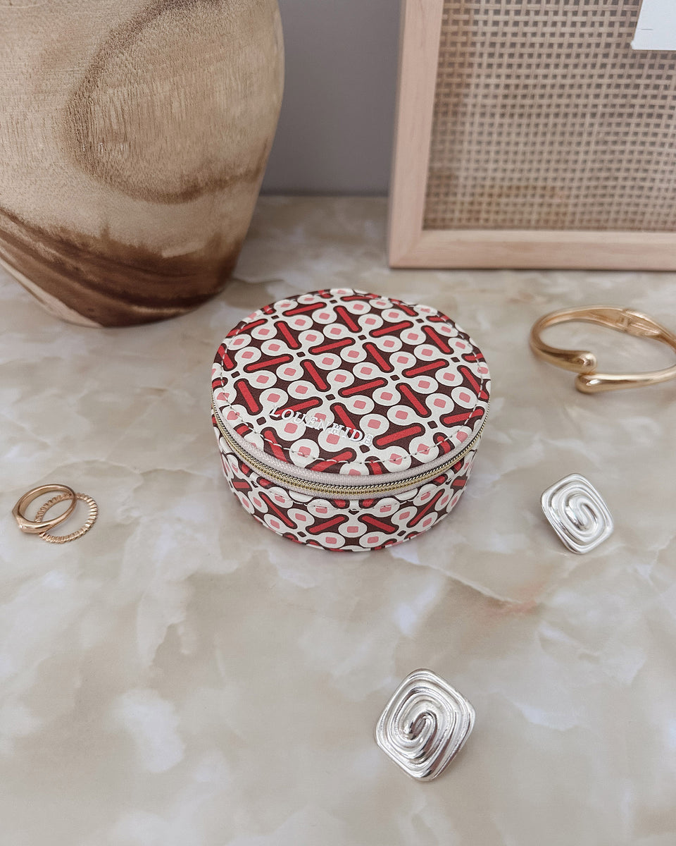 Buy The Sisco Jewellery Box - Retro Pink Online – Louenhide