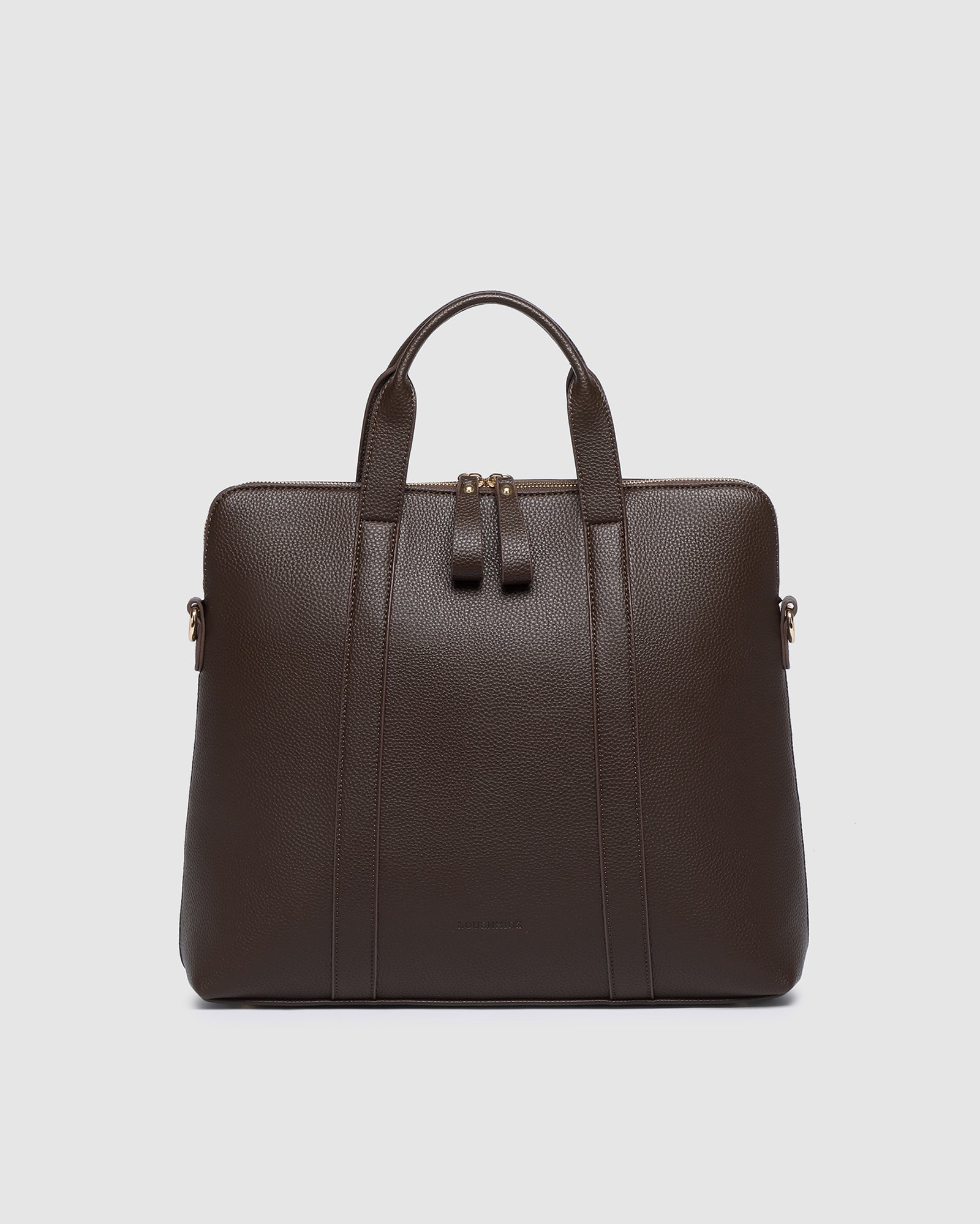 Rhodes Chocolate Laptop Bag - Rich Brown Work Bag