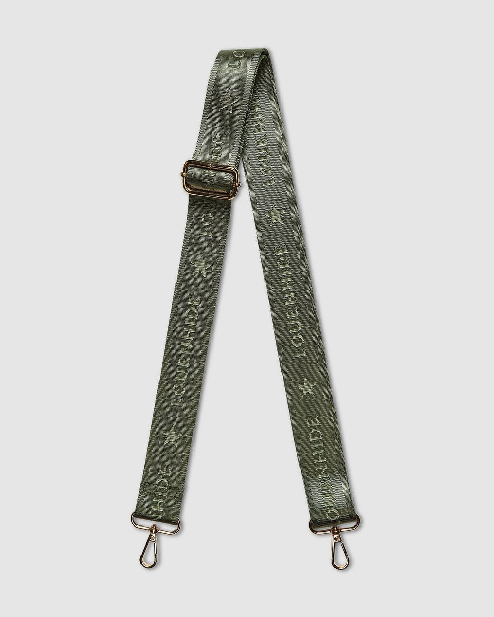 Buy The Logo Bag Strap - Khaki Online – Louenhide
