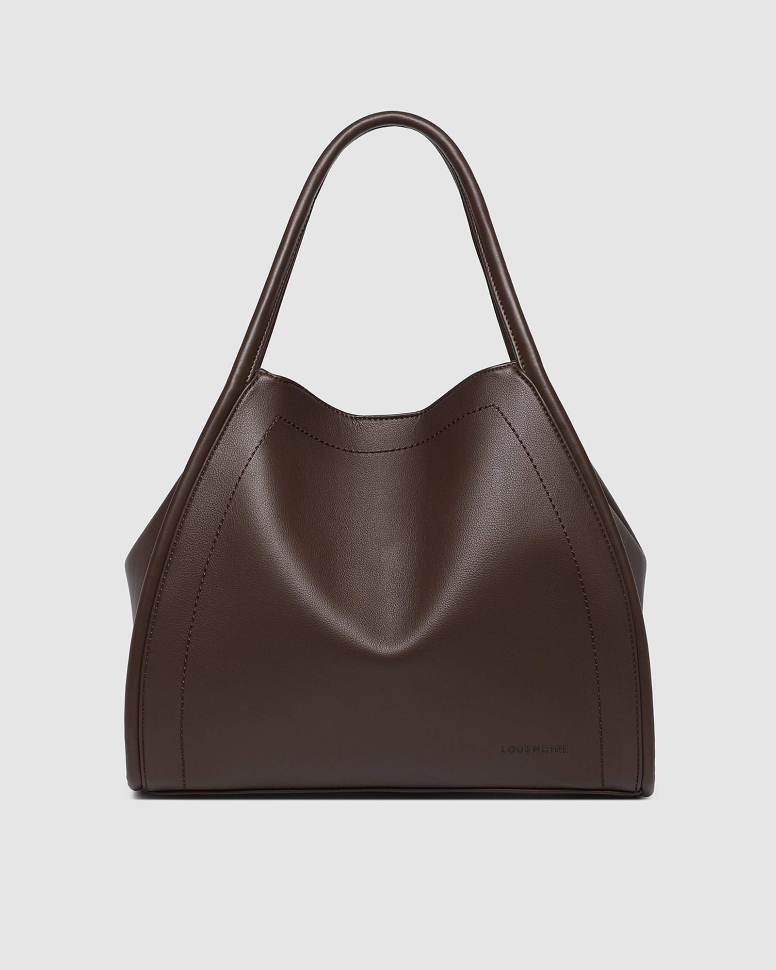 Buy The Sutton Shoulder Bag - Chocolate Online – Louenhide