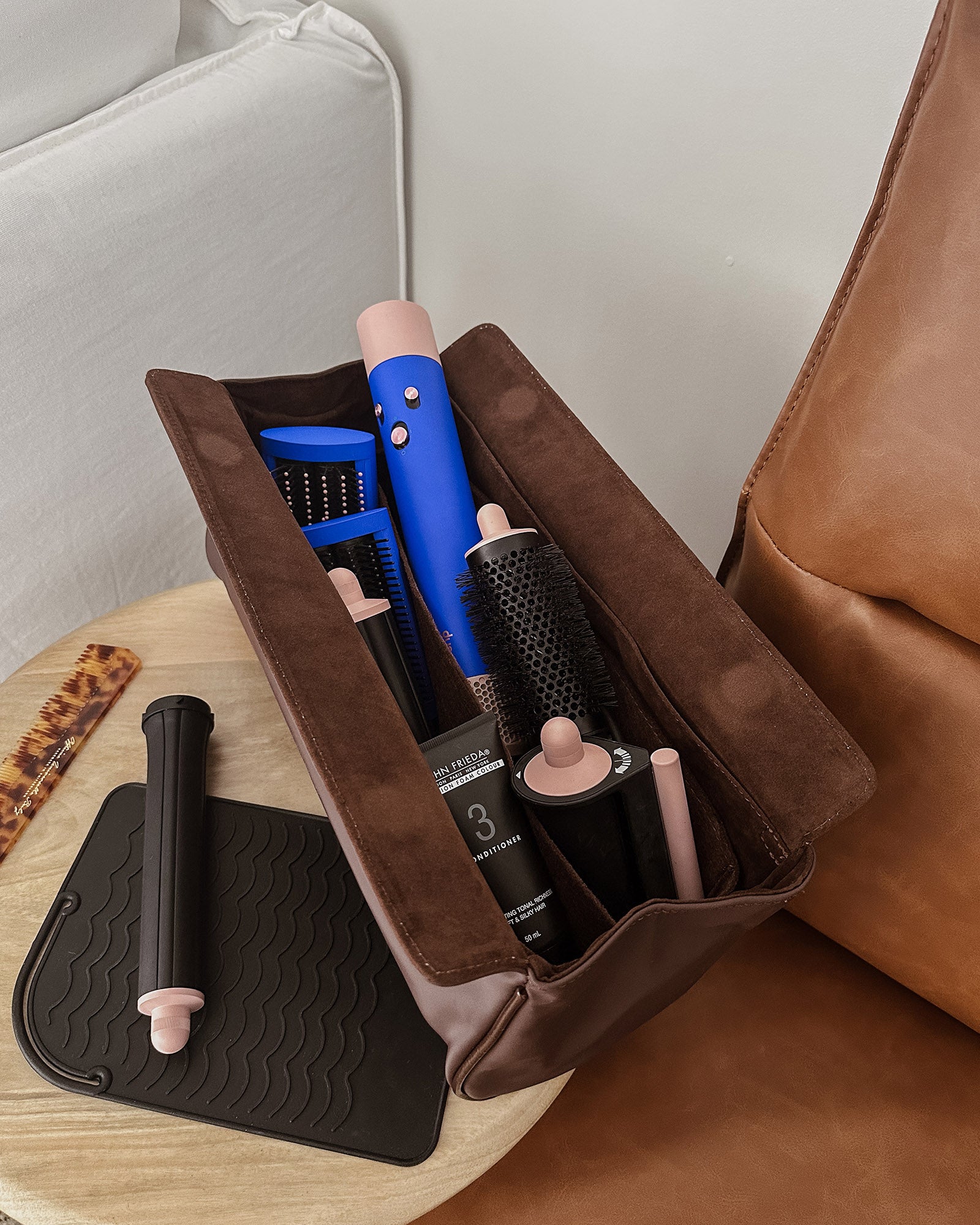 Buy The Margot Hair Tool Travel Case - Chocolate Online – Louenhide