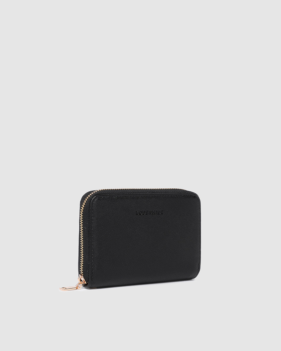 Buy The Eden Wallet - Saddle Black Online – Louenhide